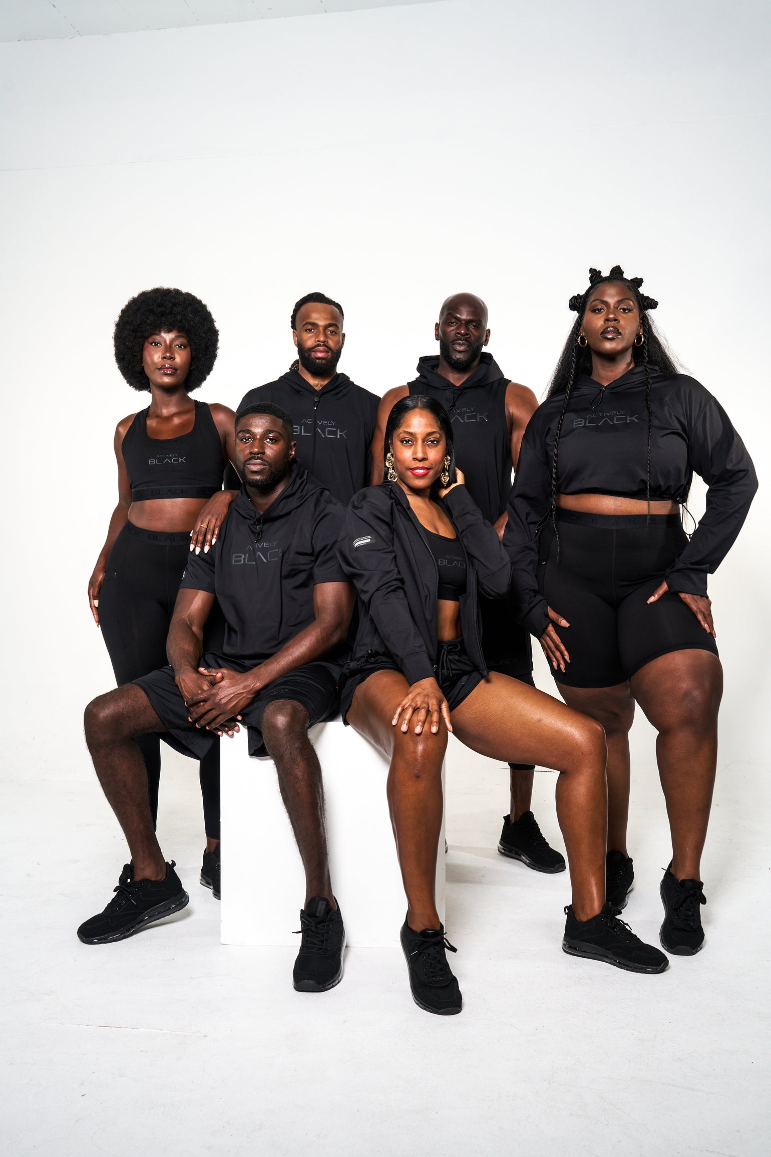 Actively Black Athleisure Wear