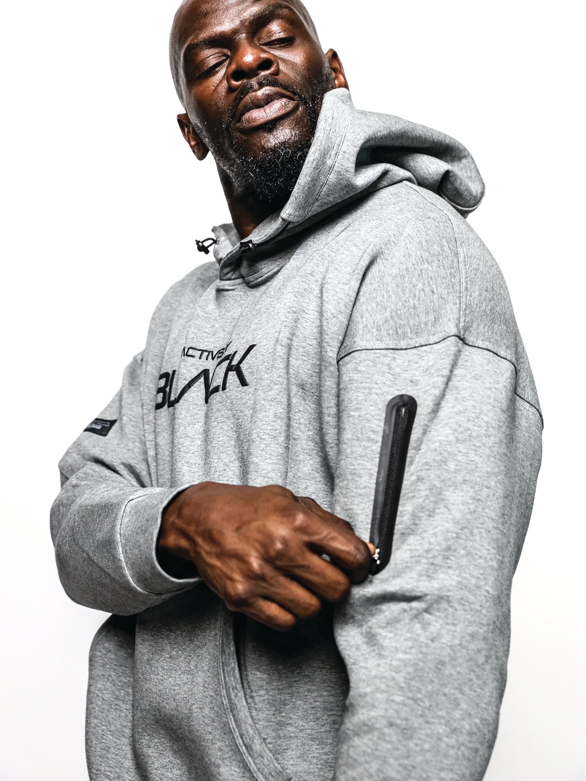 Unisex Puff Print Logo Pullover Hoodie