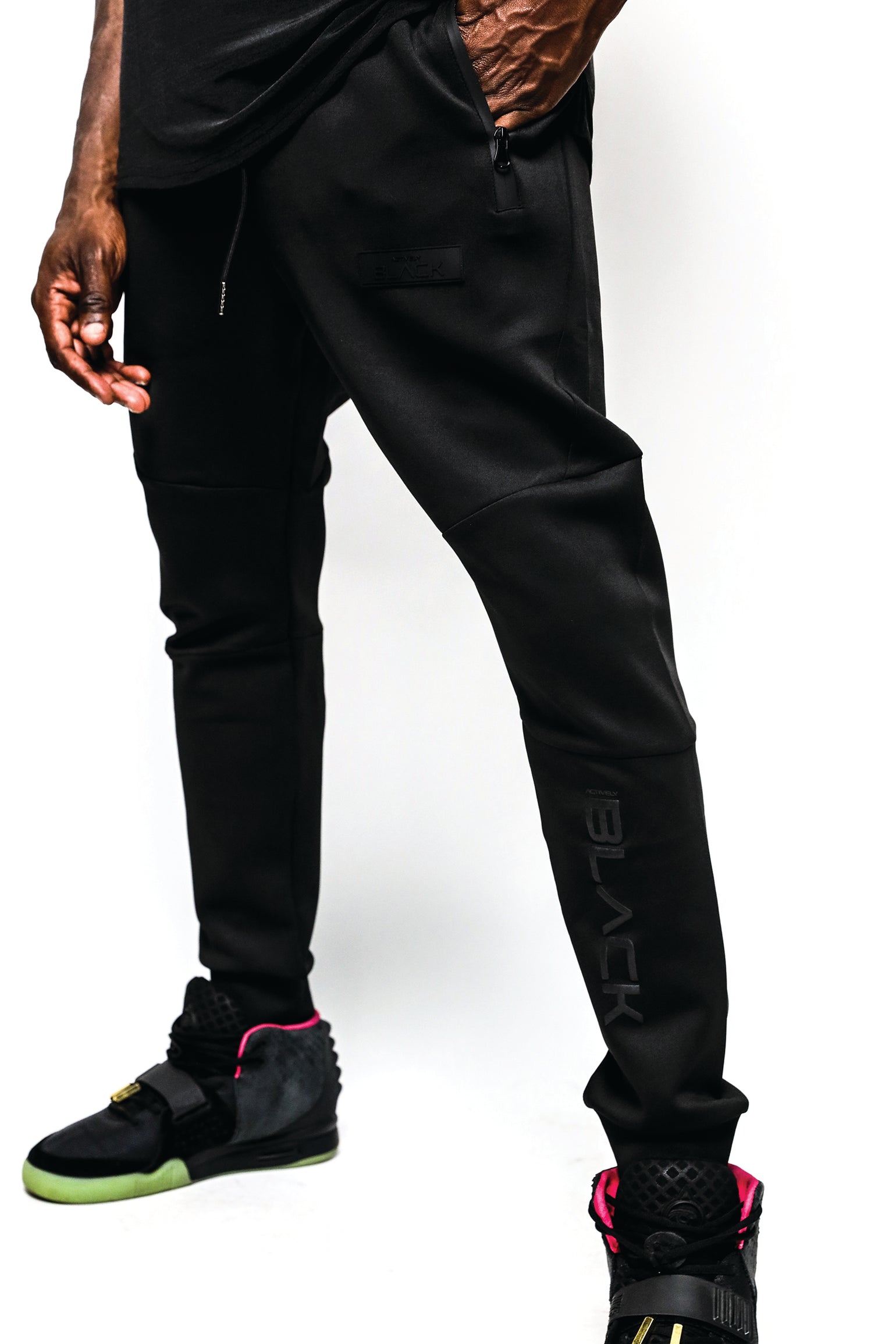 MEN – Actively Black Athleisure Wear