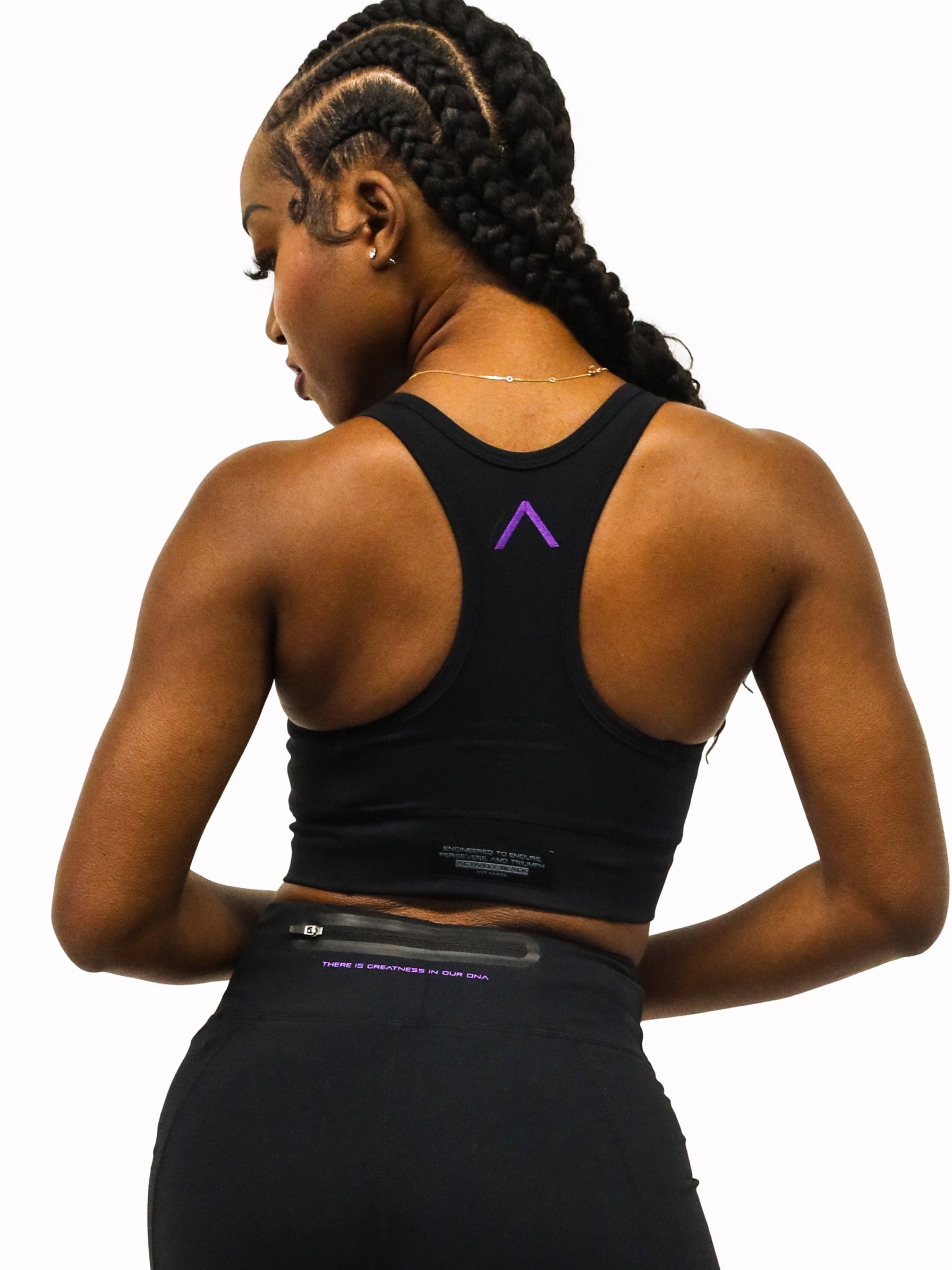 Women's Neon Bra – Actively Black Athleisure Wear